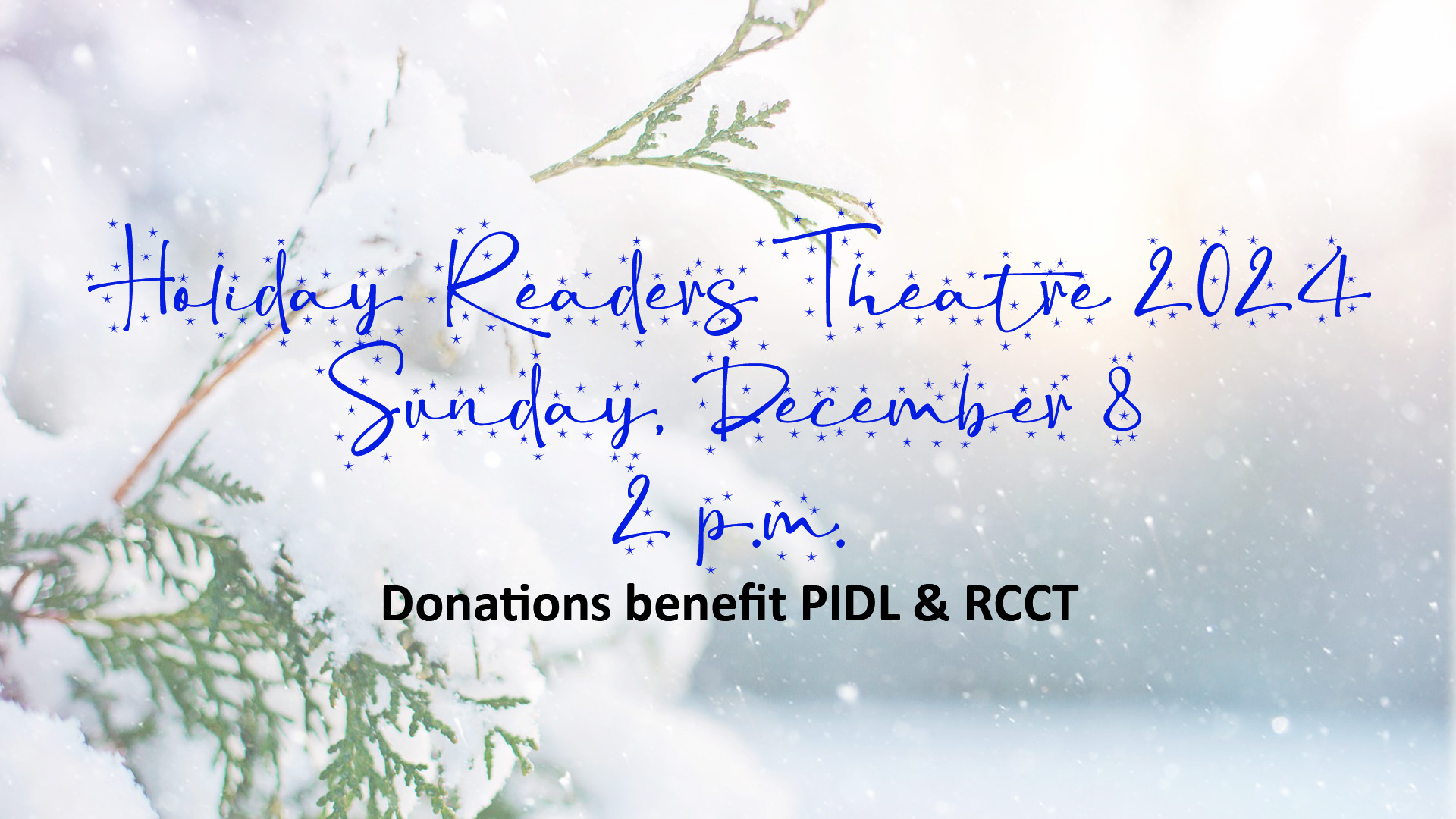 Holiday Readers Theatre - Rogers Theater